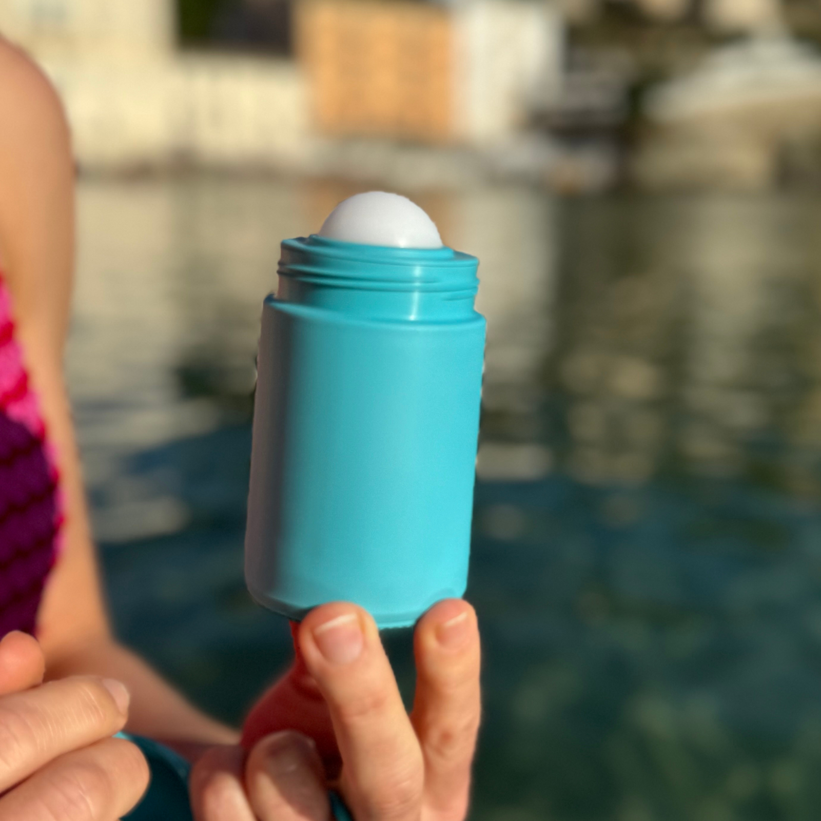 Sky Blue Refillable Roll-On Applicator (100ml)